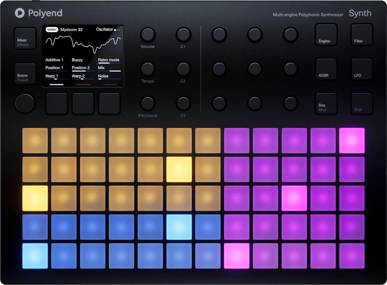 Polyend Synth - Multi-engine Polyphonic Synthesizer - Andertons Music Co